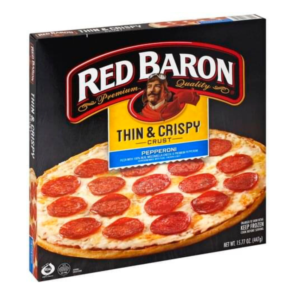 Red Baron Thin & Crispy Pepperoni Pizza – Eightpoint Distributors