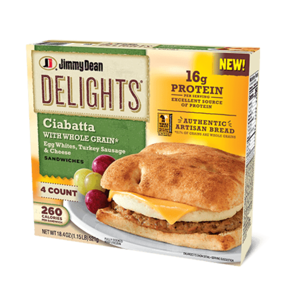 Jimmy Dean Delights Ciabatta Sandwich Sausage – Eightpoint Distributors