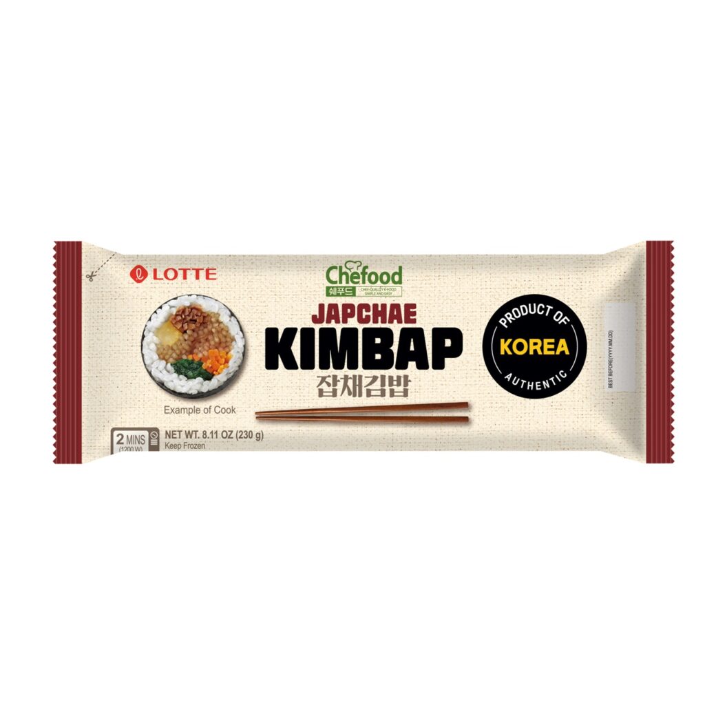 Lotte Kimbap Japchae 50/8.1z – Eightpoint Distributors