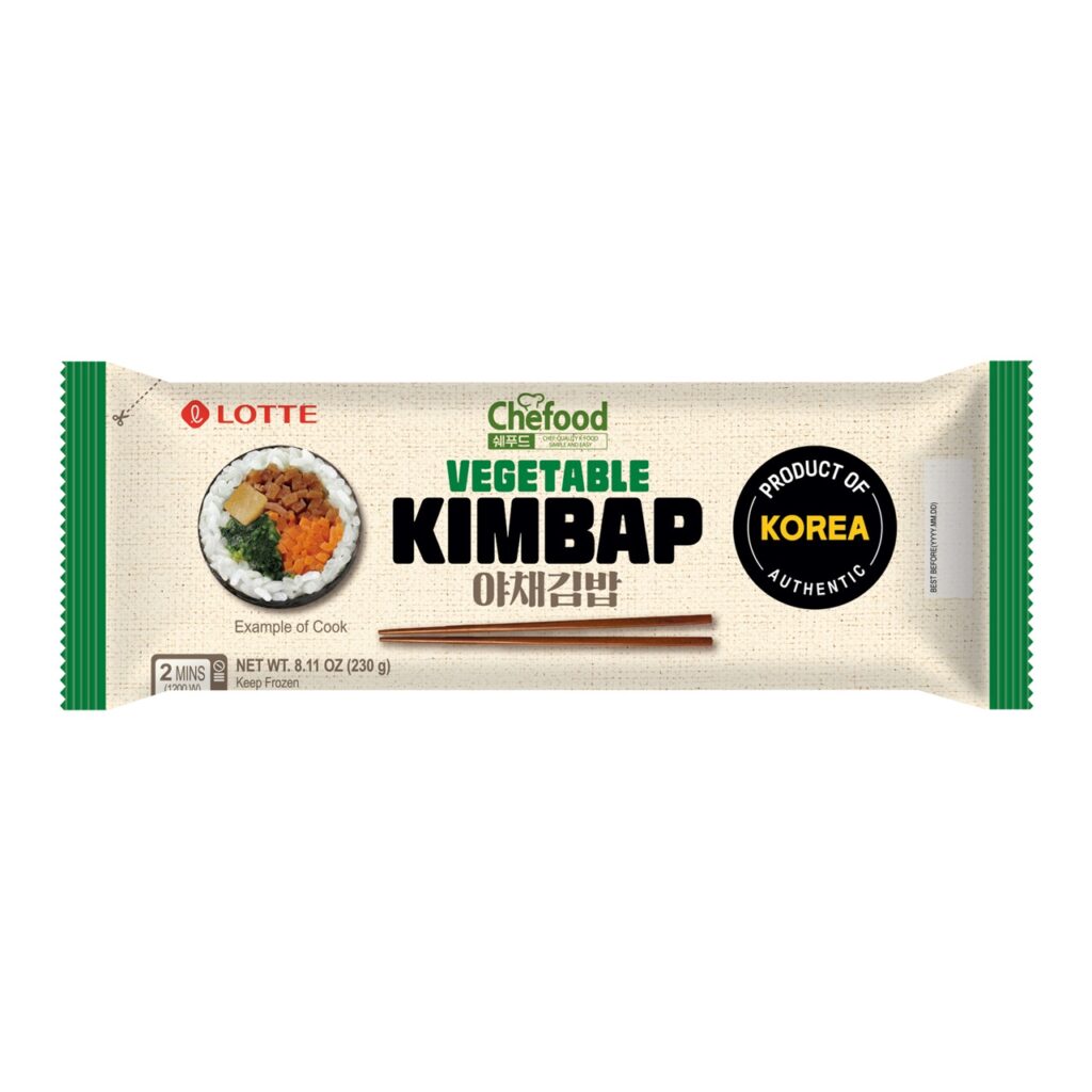 Lotte Kimbap Vegetable 50/8.1z – Eightpoint Distributors